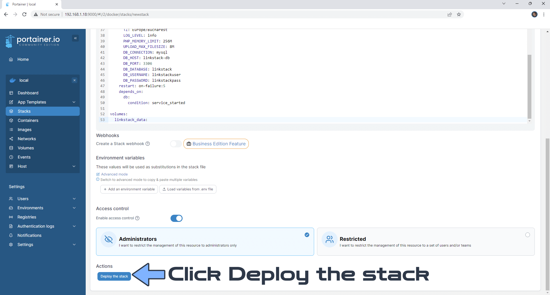 How to Install LinkStack on Your Synology NAS – Marius Hosting
