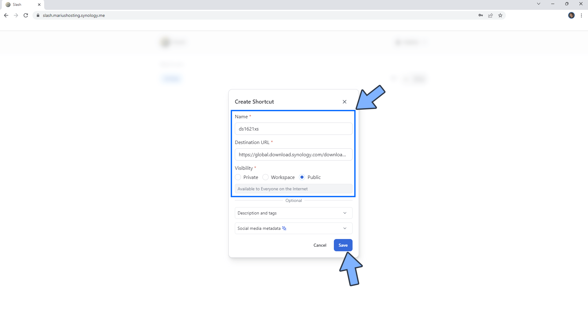 How To Install Slash On Your Synology Nas Marius Hosting 