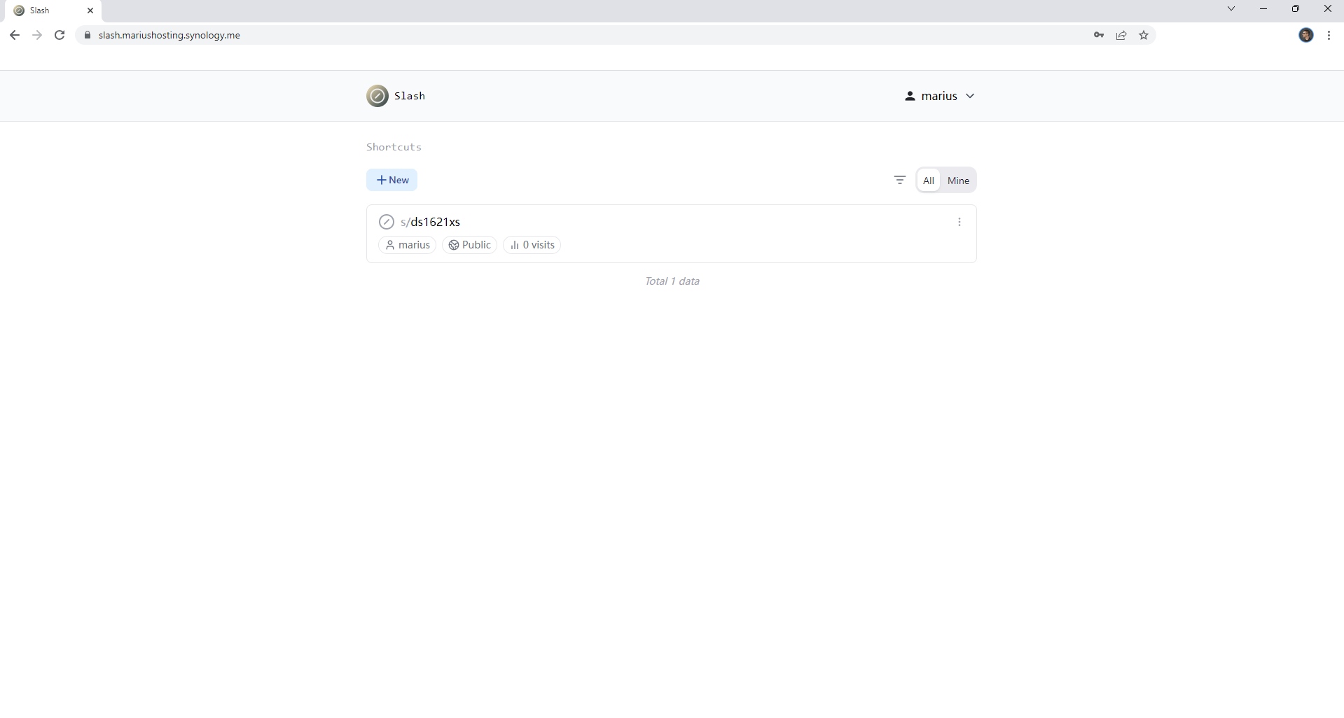 How to Install Slash on Your Synology NAS – Marius Hosting