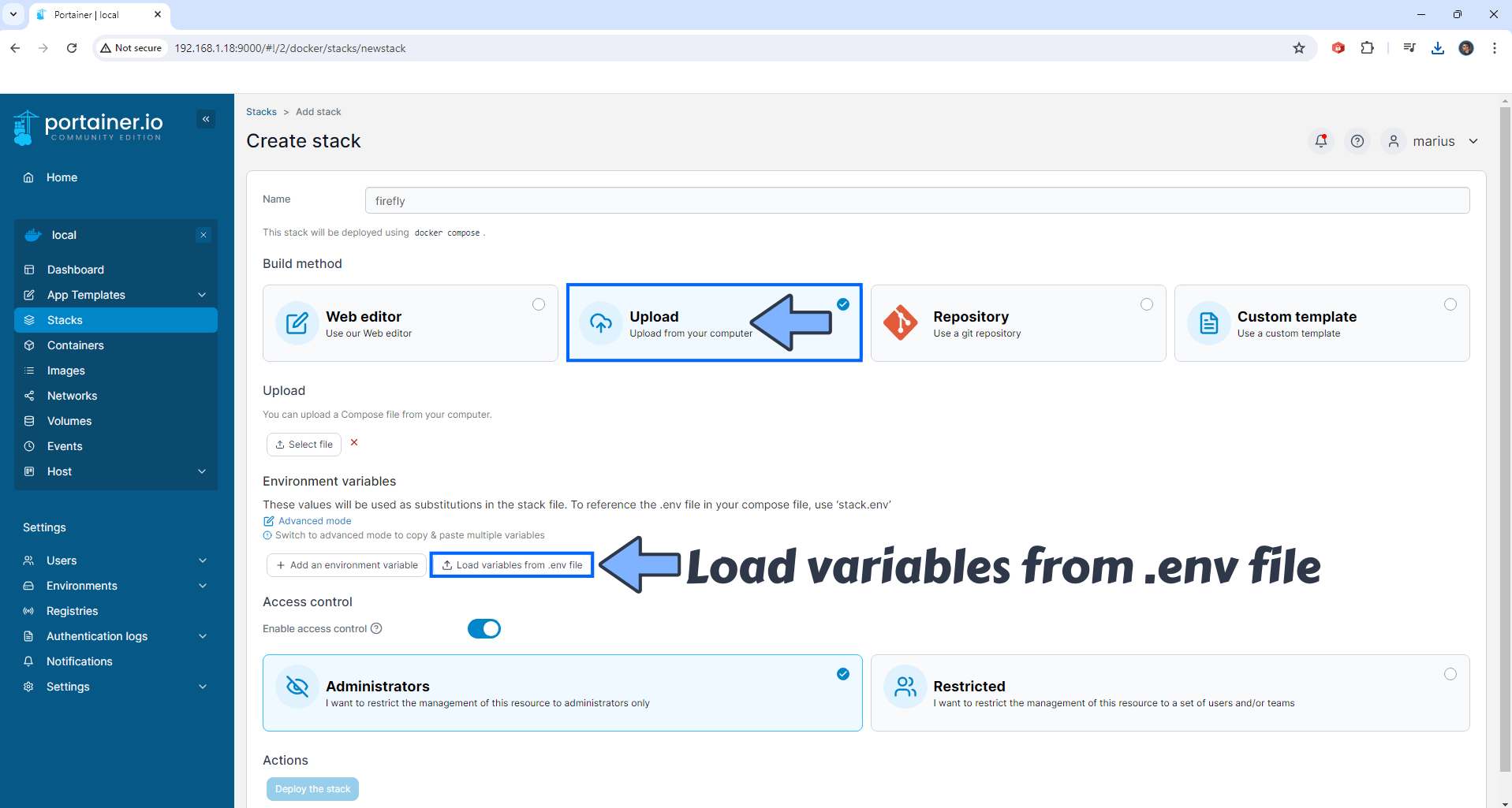 How to Install Firefly III With Importer on Your Synology NAS – Marius ...