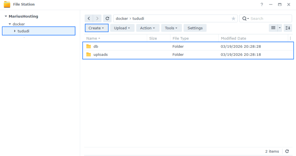 How to Install Tududi on Your Synology NAS – Marius Hosting