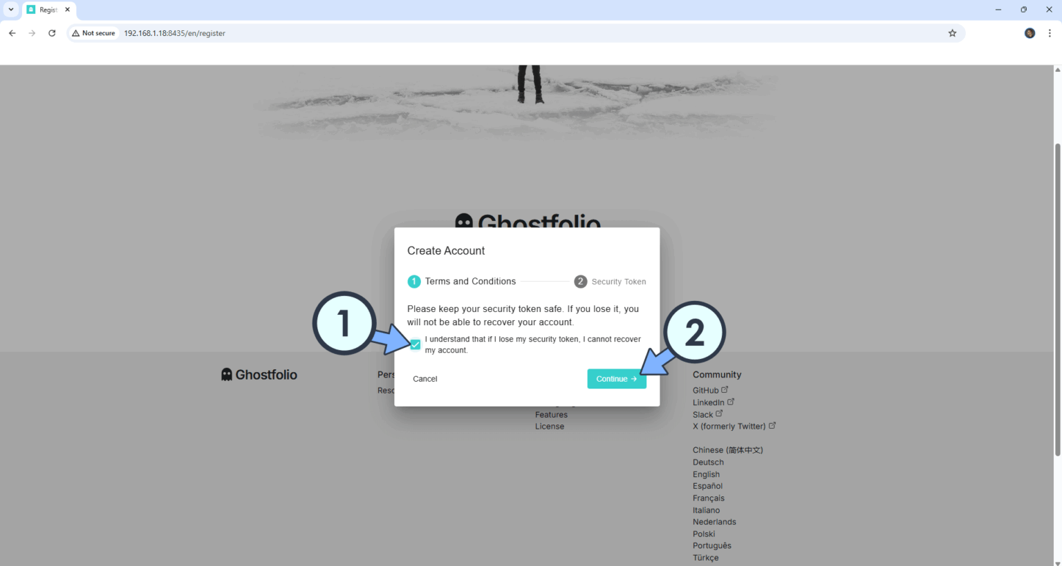 How to Install Ghostfolio on Your Synology NAS – Marius Hosting