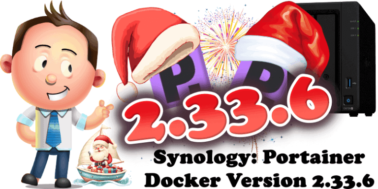 Synology: Portainer Docker Version 2.33.6 – Marius Hosting