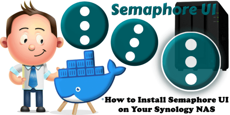 How to Install Semaphore UI on Your Synology NAS – Marius Hosting