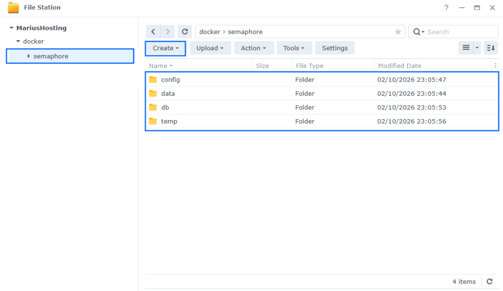 How to Install Semaphore UI on Your Synology NAS – Marius Hosting