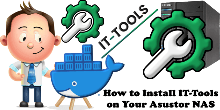 How to Install IT-Tools on Your Asustor NAS – Marius Hosting